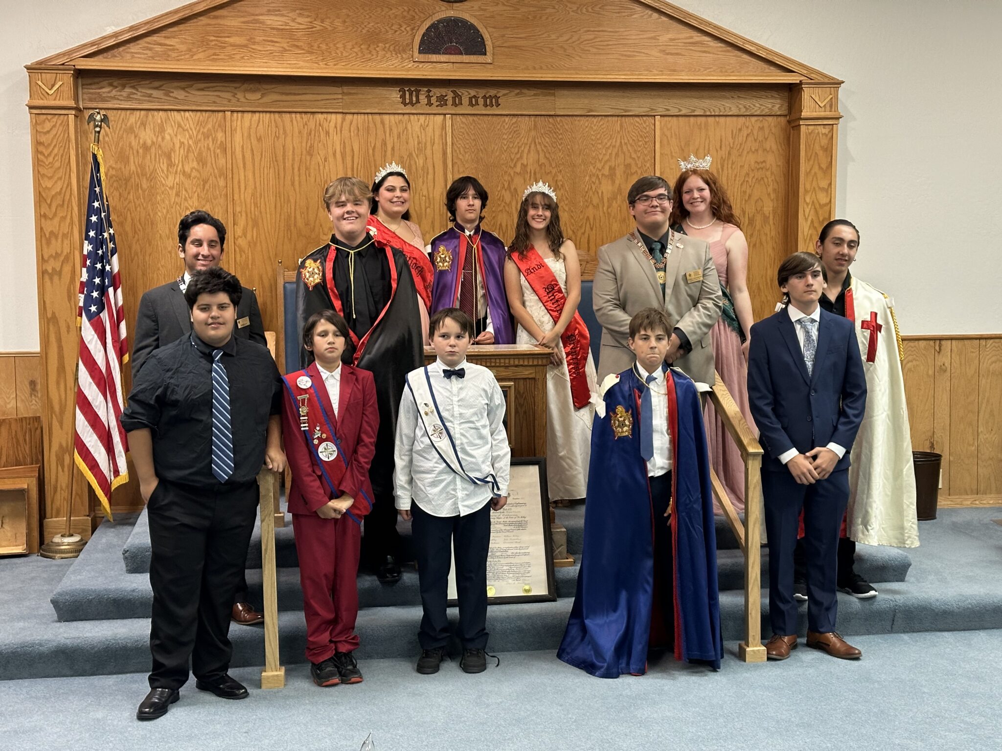 State Center Installation – Demolay Northern California