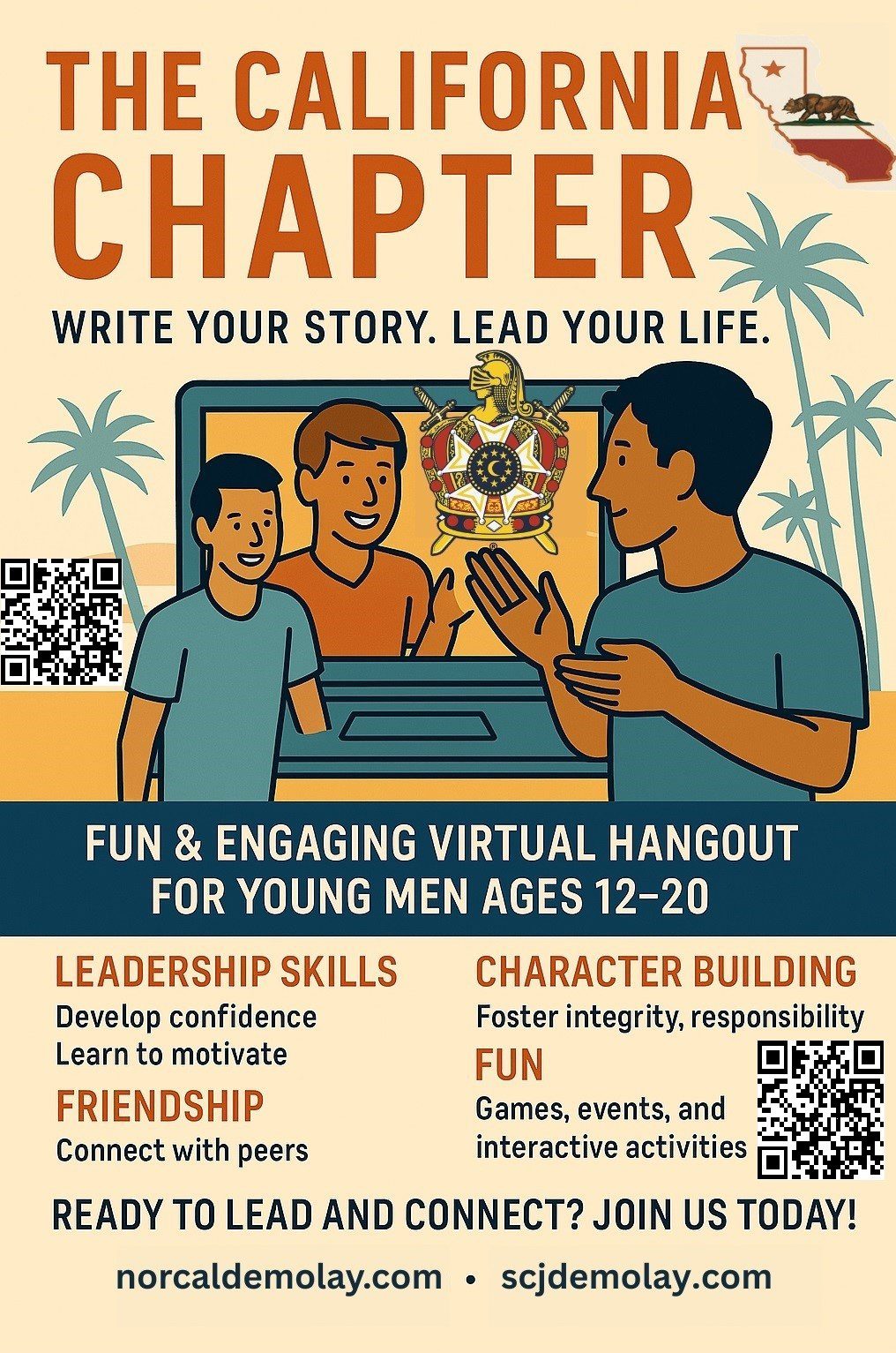 California Chapter Virtual DeMolay Meeting – Demolay Northern California